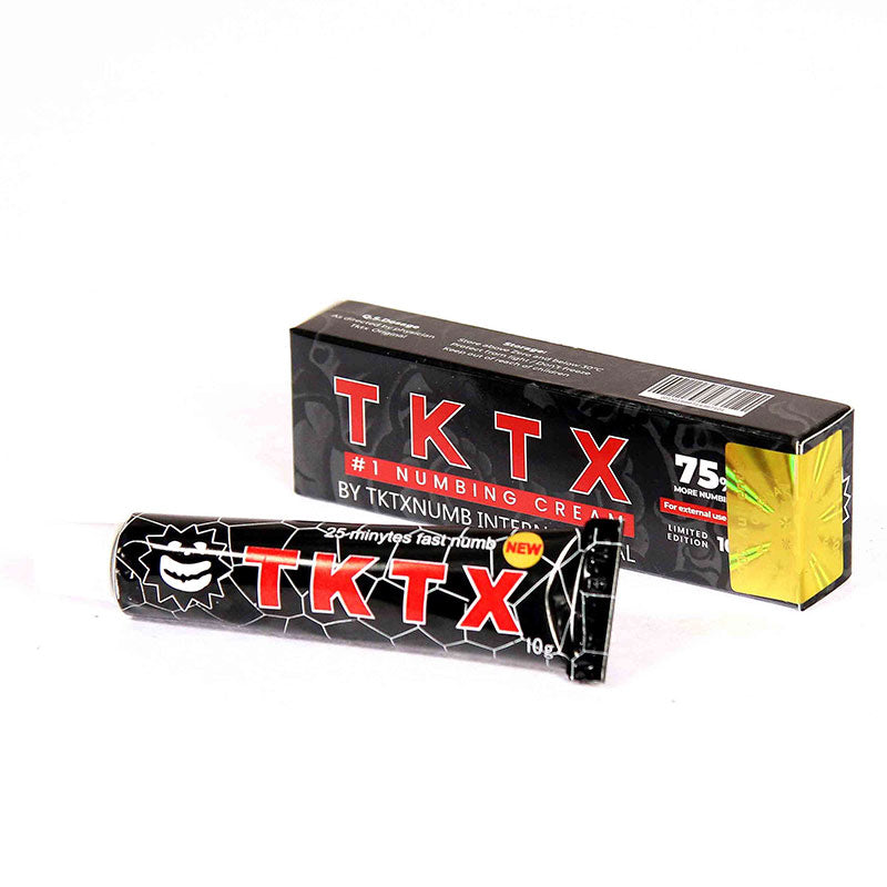 TKTX 75% NERA – LIMITED EDITION – Crema Anestetizzante Tatuaggio – tktx.it